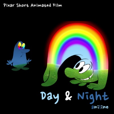 [픽사 단편 애니메이션(Pixar Short Film)] 낮과 밤(Day and Night) _ 부산 미술학원 애니라인만화학원 ...